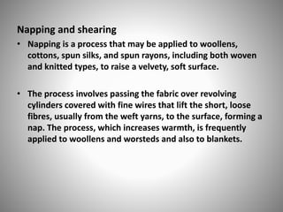 Textile finishing bultan | PPSX | Needlework | Arts and Crafts