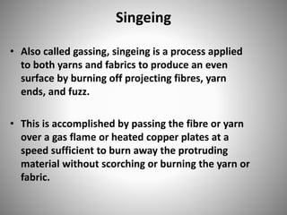 Textile finishing bultan | PPSX | Needlework | Arts and Crafts