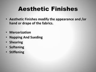 Textile finishing bultan | PPSX | Needlework | Arts and Crafts