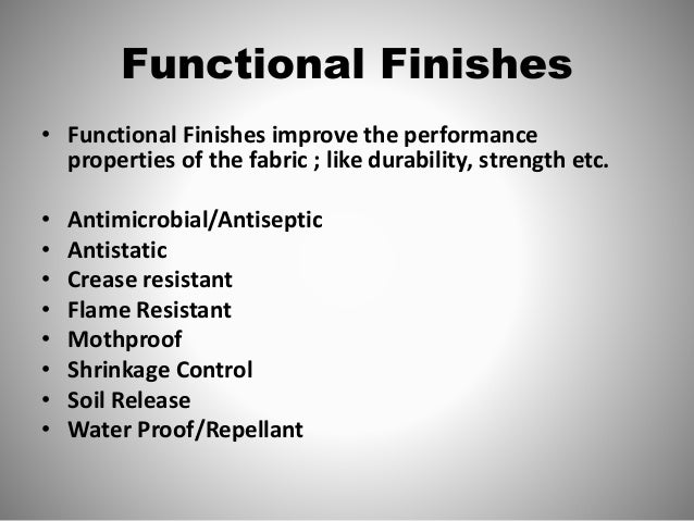 Textile finishing bultan