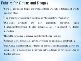 Textile for microorganism protection | PPTX