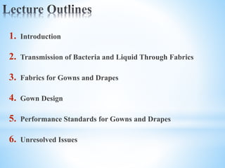 Textile for microorganism protection | PPTX