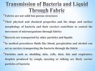 Textile for microorganism protection | PPTX