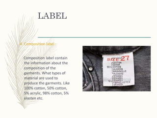 Textile & garments (1)- Trims & accessories of garments | PPTX