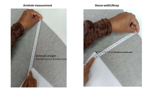 Textile & garments (8) - How to measure garment - Knitwear | PPTX ...