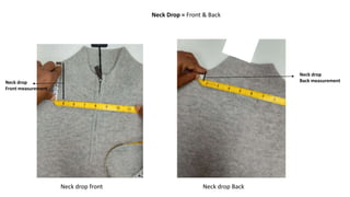 Textile & garments (8) - How to measure garment - Knitwear | PPT