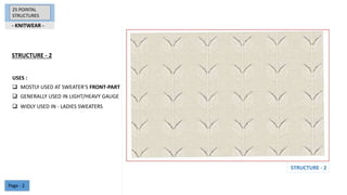 Textile & garments (9) - POINTAL Structure & Uses for KNITWEAR -SWEATER ...