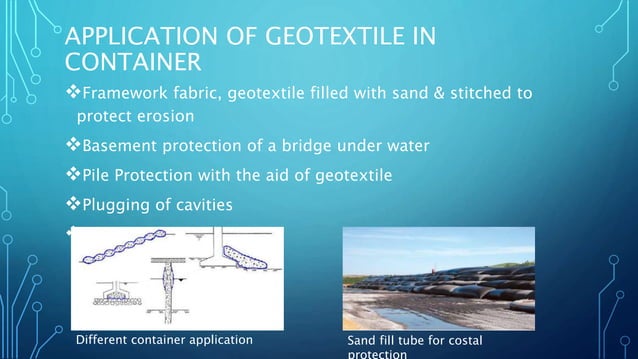 textile in building technology & road construction | PPTX | Needlework ...