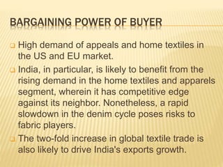 Textile industry | PPTX