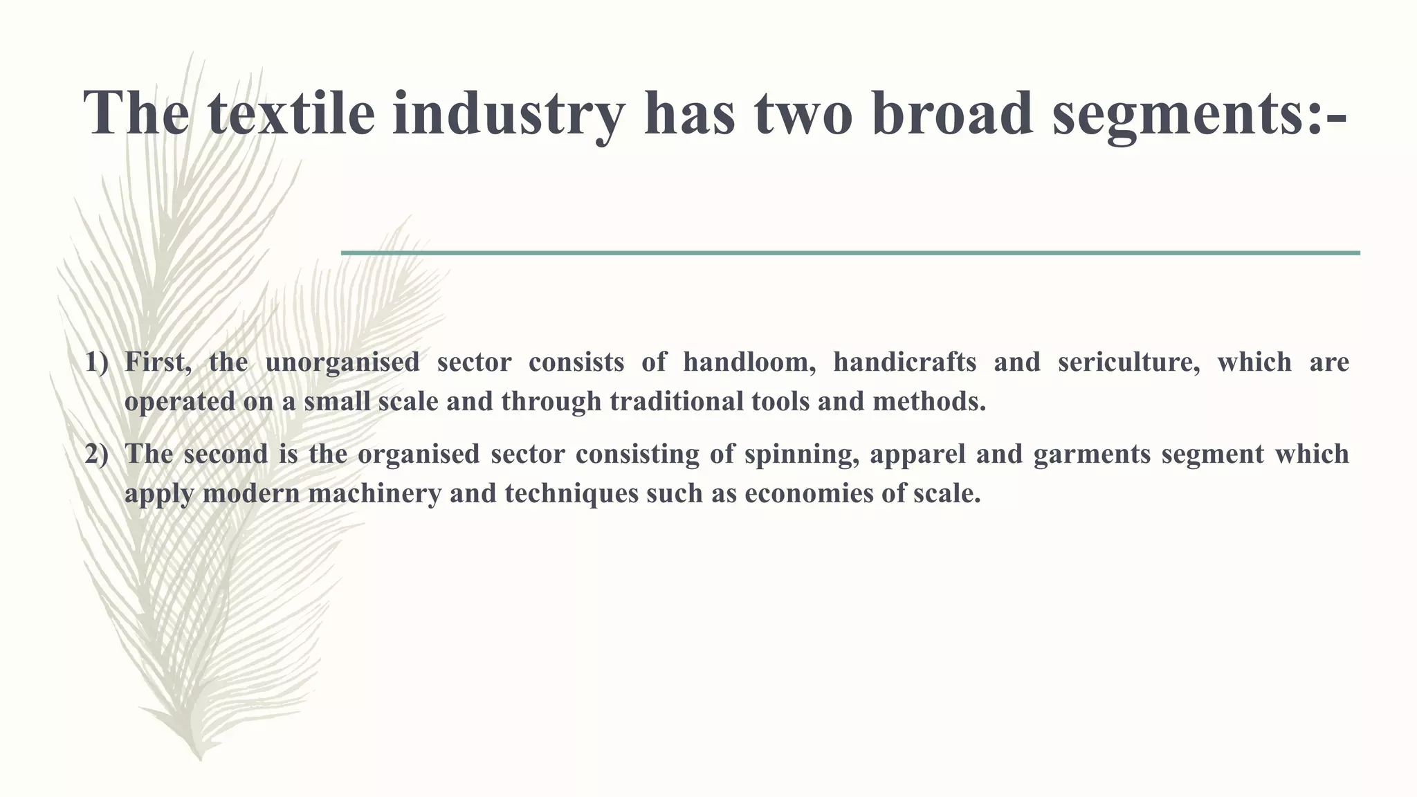 Textile industry | PPT