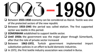 Textile Industry in Turkey | PPTX