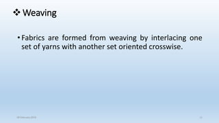 Textile industry | PPT