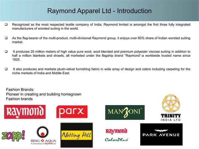 Textile industry analysis | PPTX