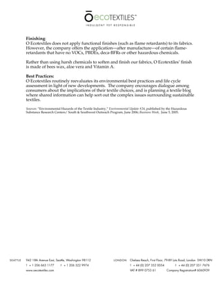 Textile industry hazards | PDF