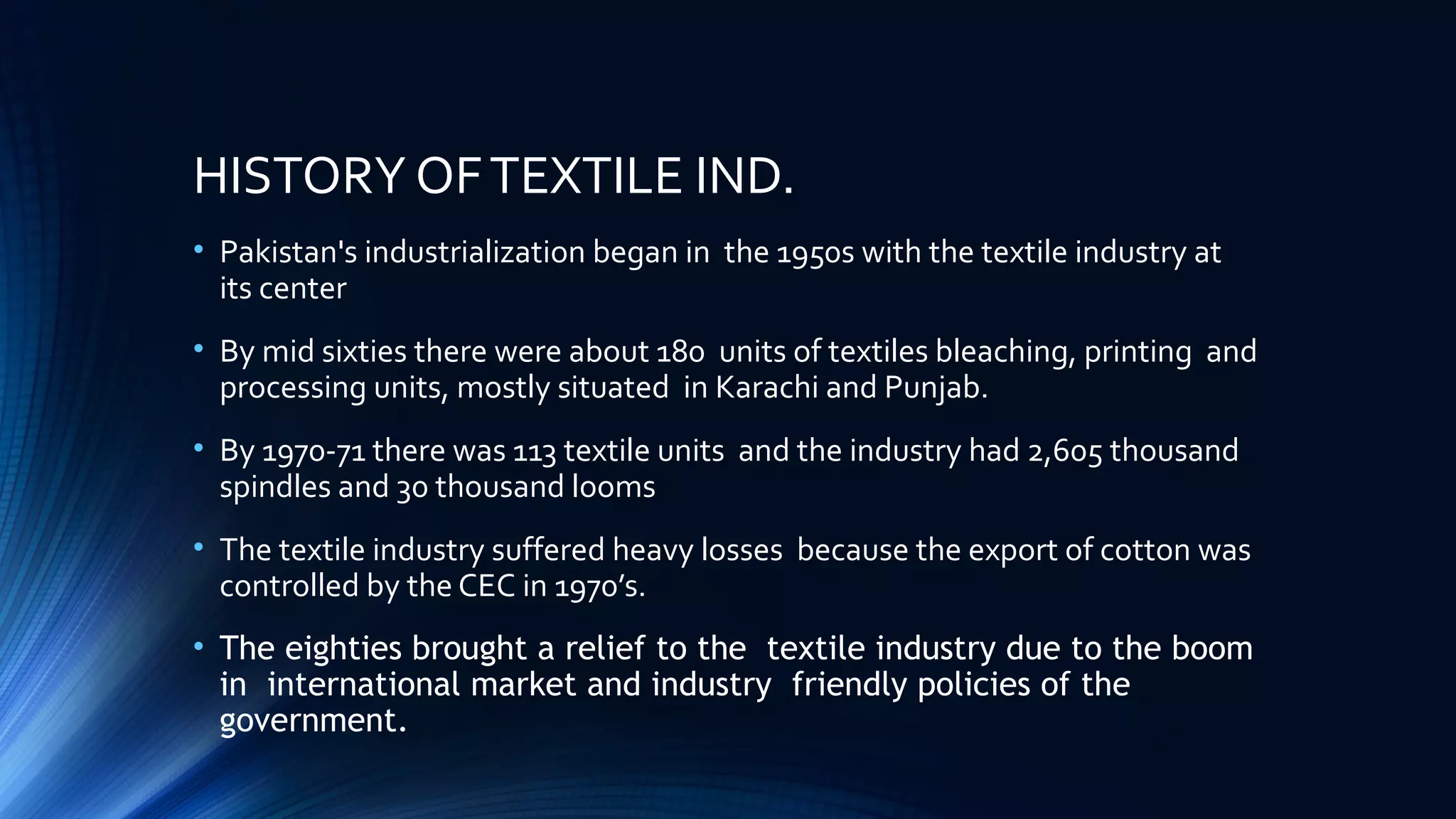 Textile industry of pakistan Afroze textile mils. | PPT