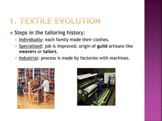 Textile industry presentation | PPTX