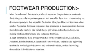 Textile in footwear | PPT