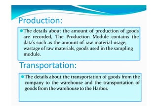 Textile Management System - Review I.pptx | Computer Peripherals ...