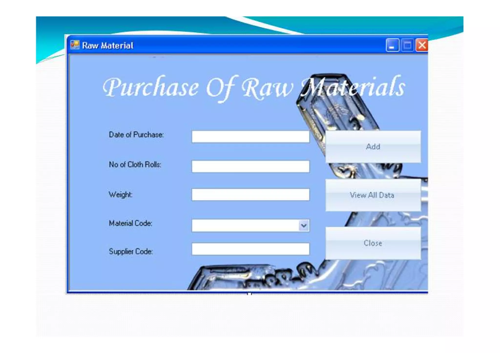 Textile management system review iii | PDF