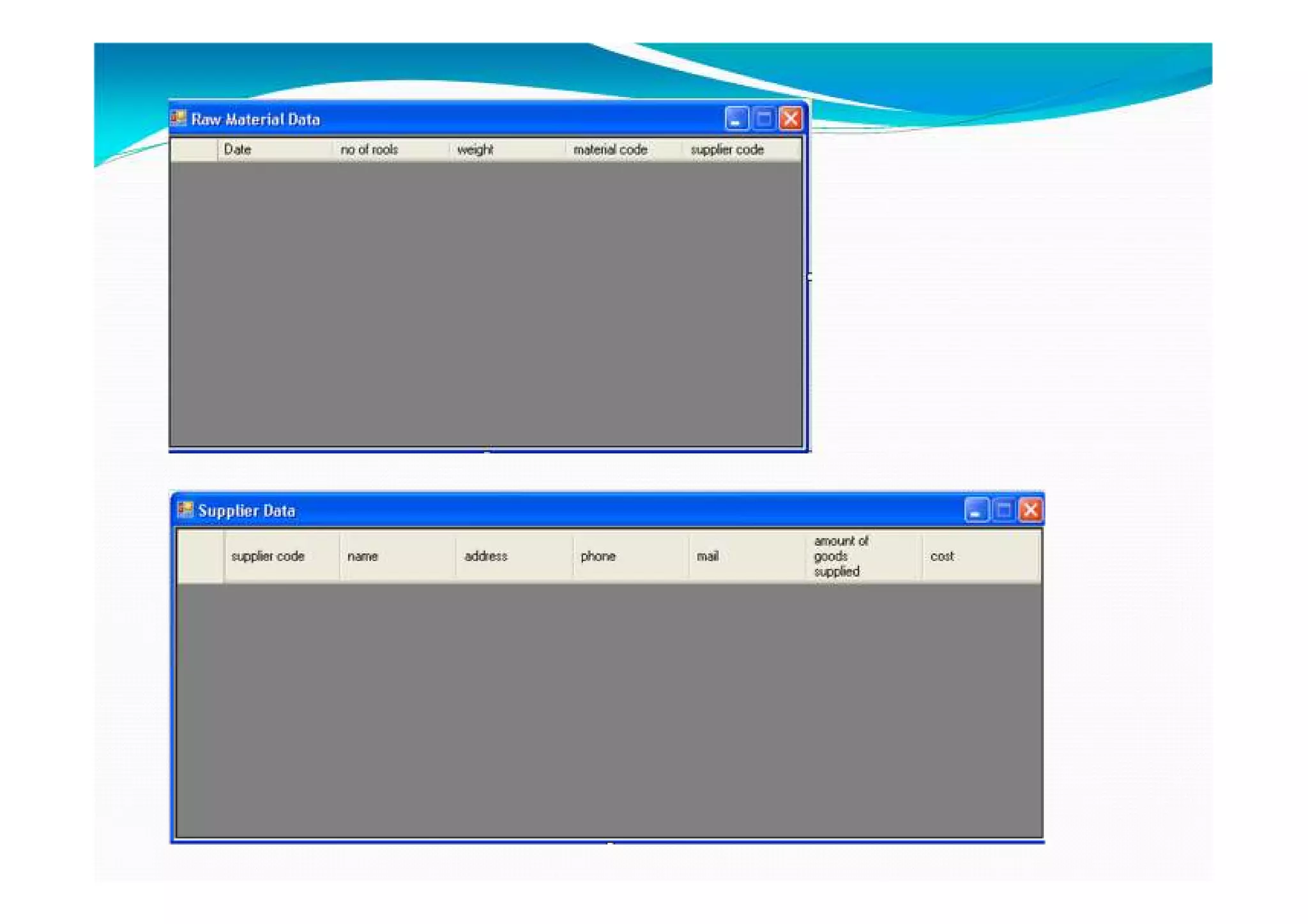 Textile management system review iii | PDF