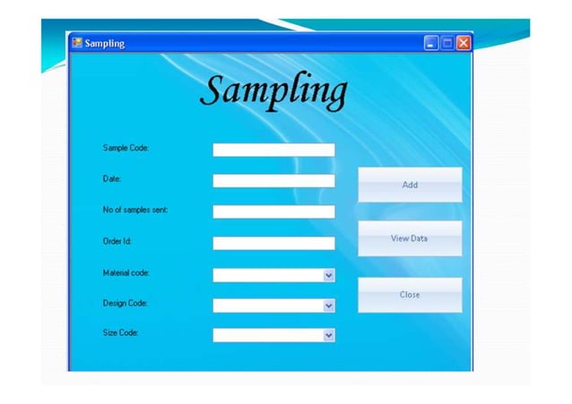Textile management system review iii | PDF | Computing | Technology ...