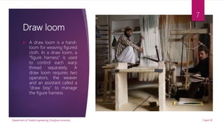 Textile manufacturing & technology | PPTX