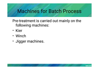 Textile mechine | PDF