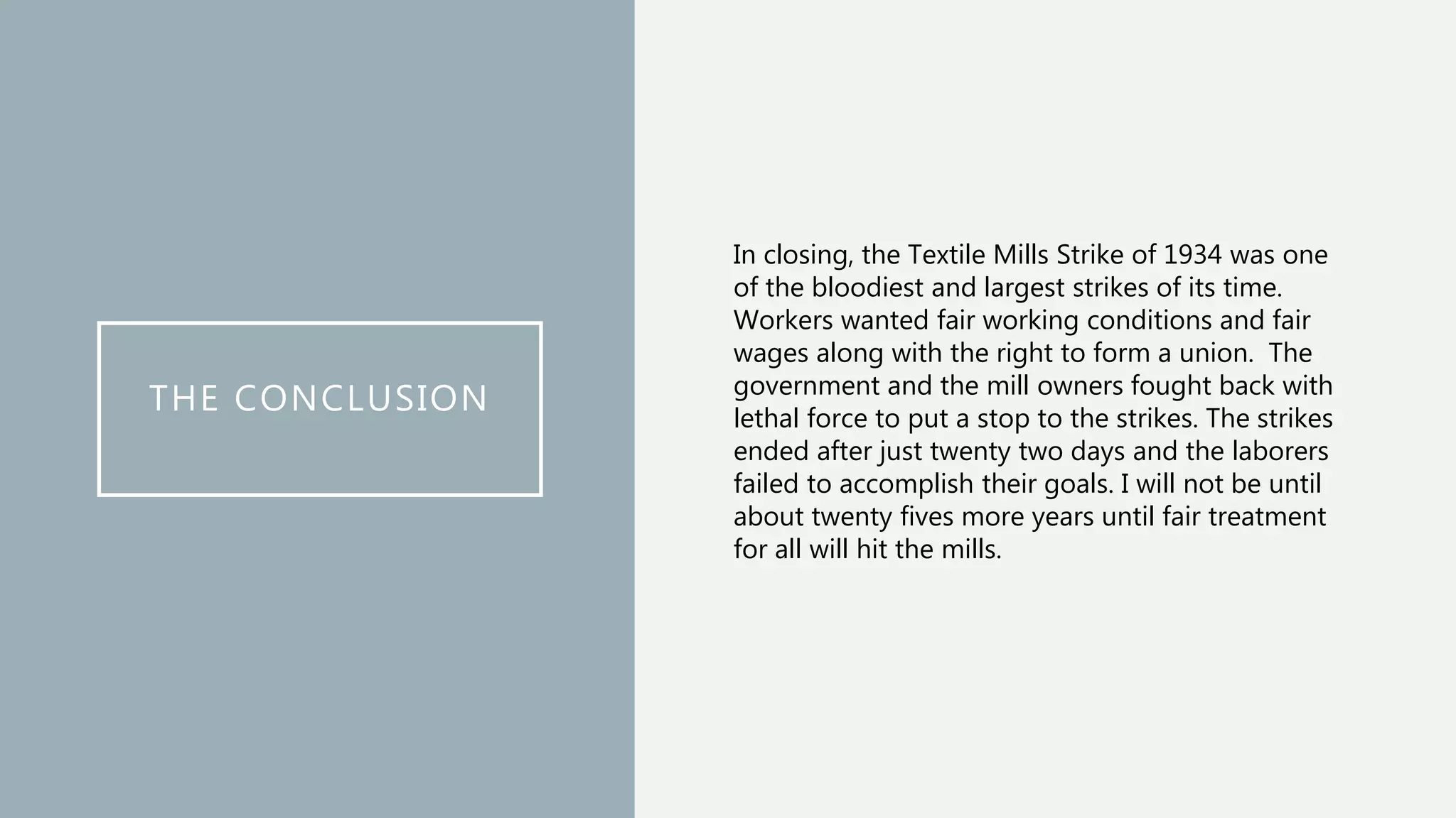 Textile mill strike of 1934 | PPTX