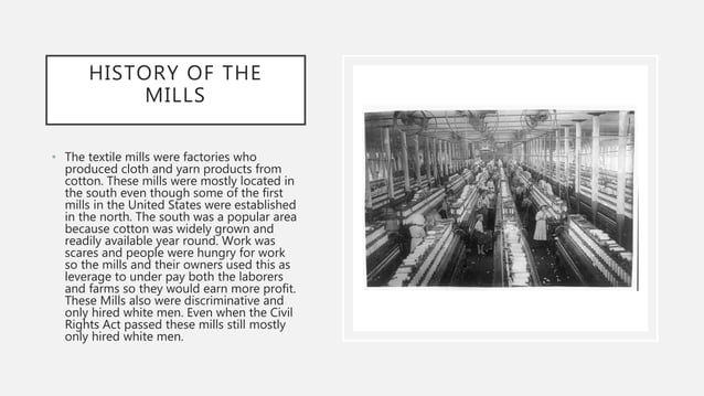 Textile mill strike of 1934 | PPT