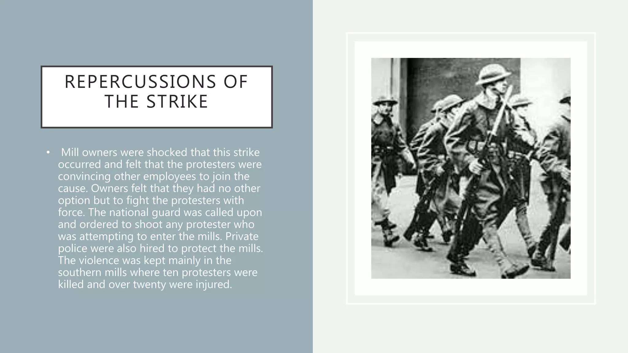 Textile mill strike of 1934 | PPT