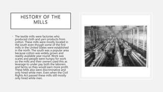 Textile mill strike of 1934 | PPT