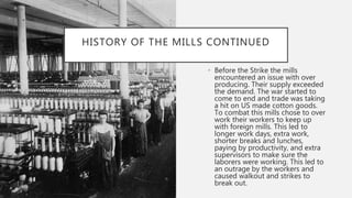 Textile mill strike of 1934 | PPT