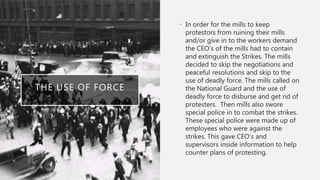 Textile mill strike of 1934 | PPT