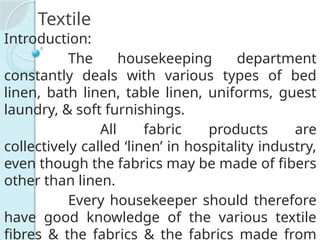 Classification of fabric in manufacturing | PPTX