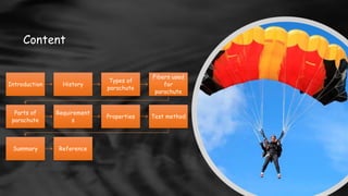 Textile parachute | PDF | Needlework | Arts and Crafts