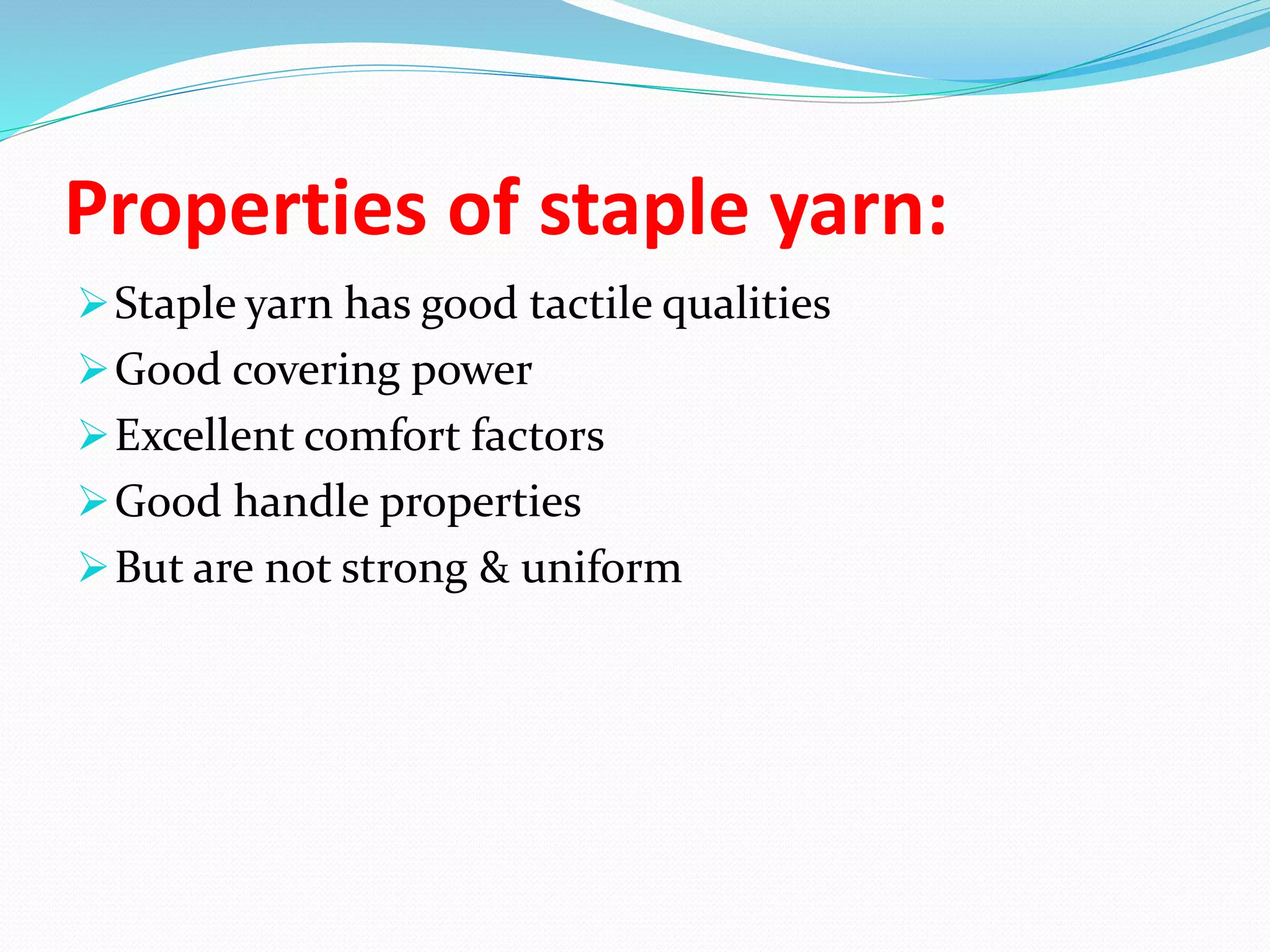 Yarn Geometry | PPTX