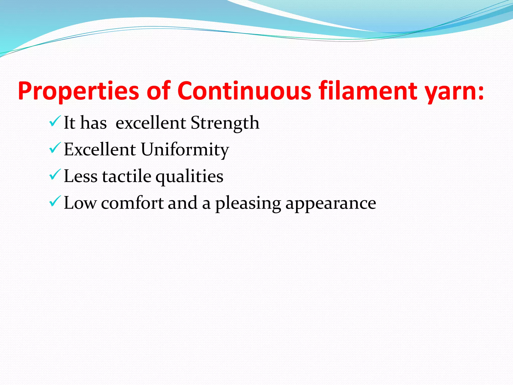 Yarn Geometry | PPTX