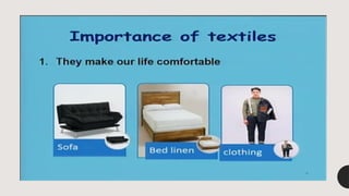 Textile Basics concept of the fibers ises | PPTX