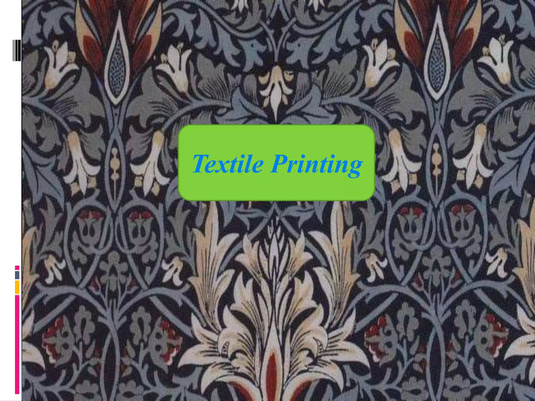 Textile printing | PPTX