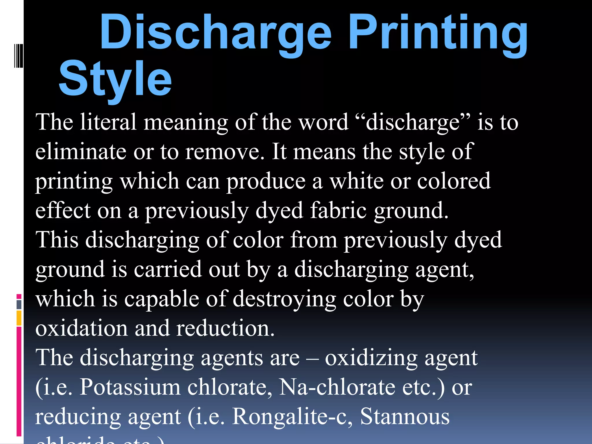 Textile printing | PPTX