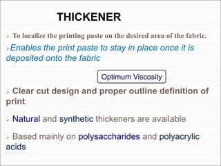 Textile printing , methods of printing textiles | PPT