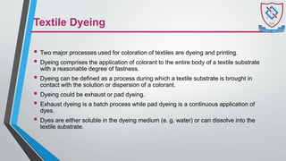 Textile Processing - Dyeing.pptx