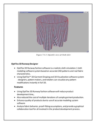Textile product simulation ppt | PDF