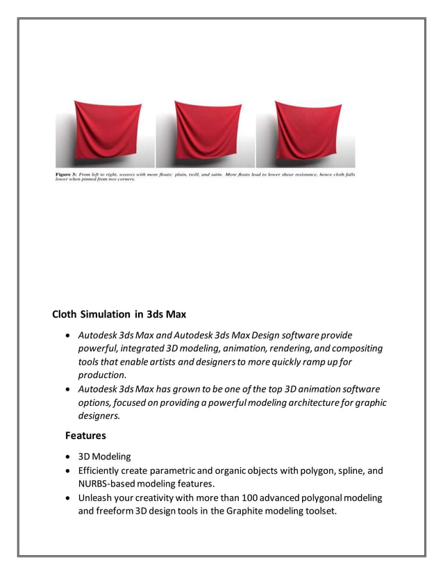Textile product simulation ppt | DOCX