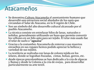 Textilera indigena | PPTX