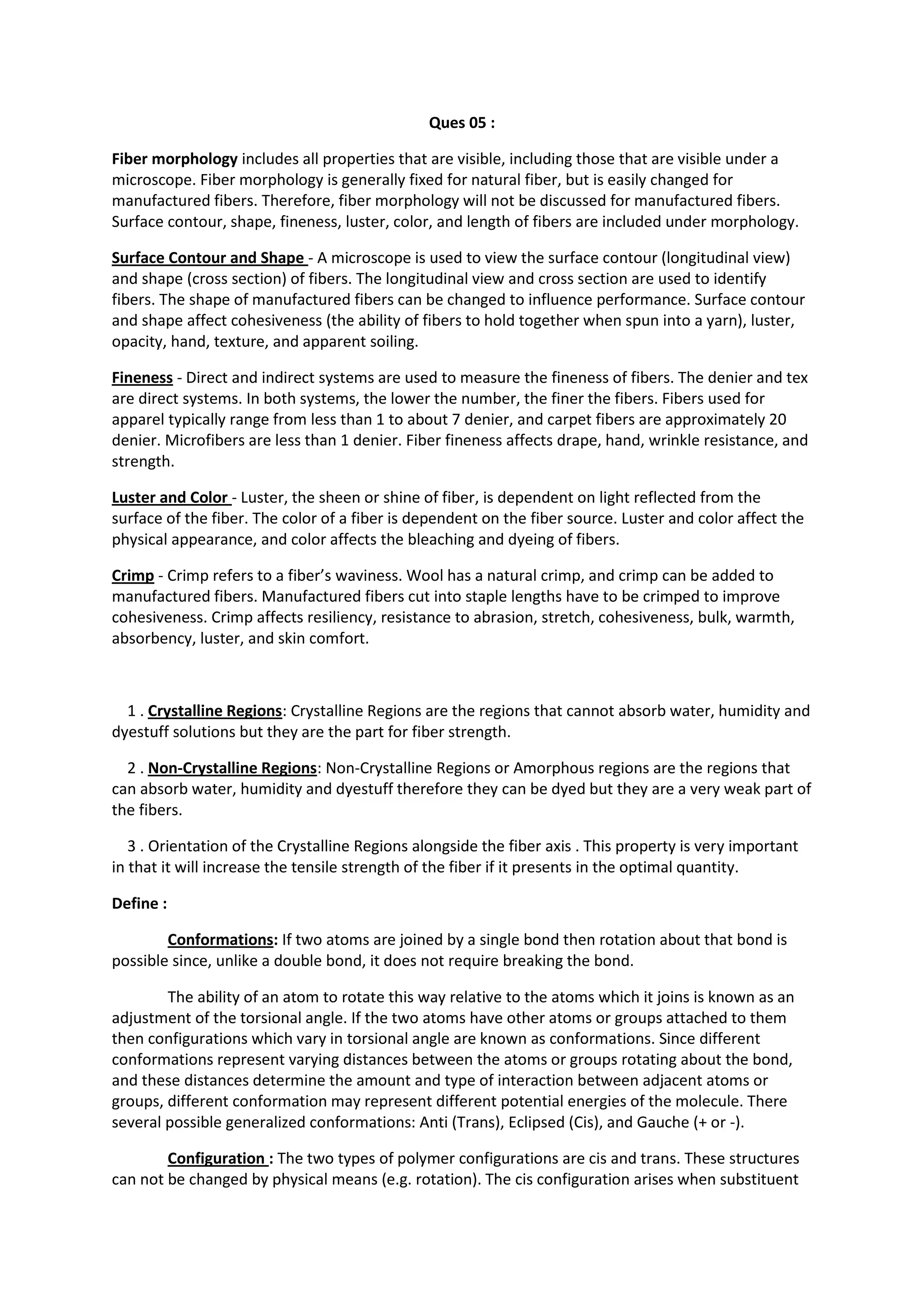 Textile raw material 1 | PDF