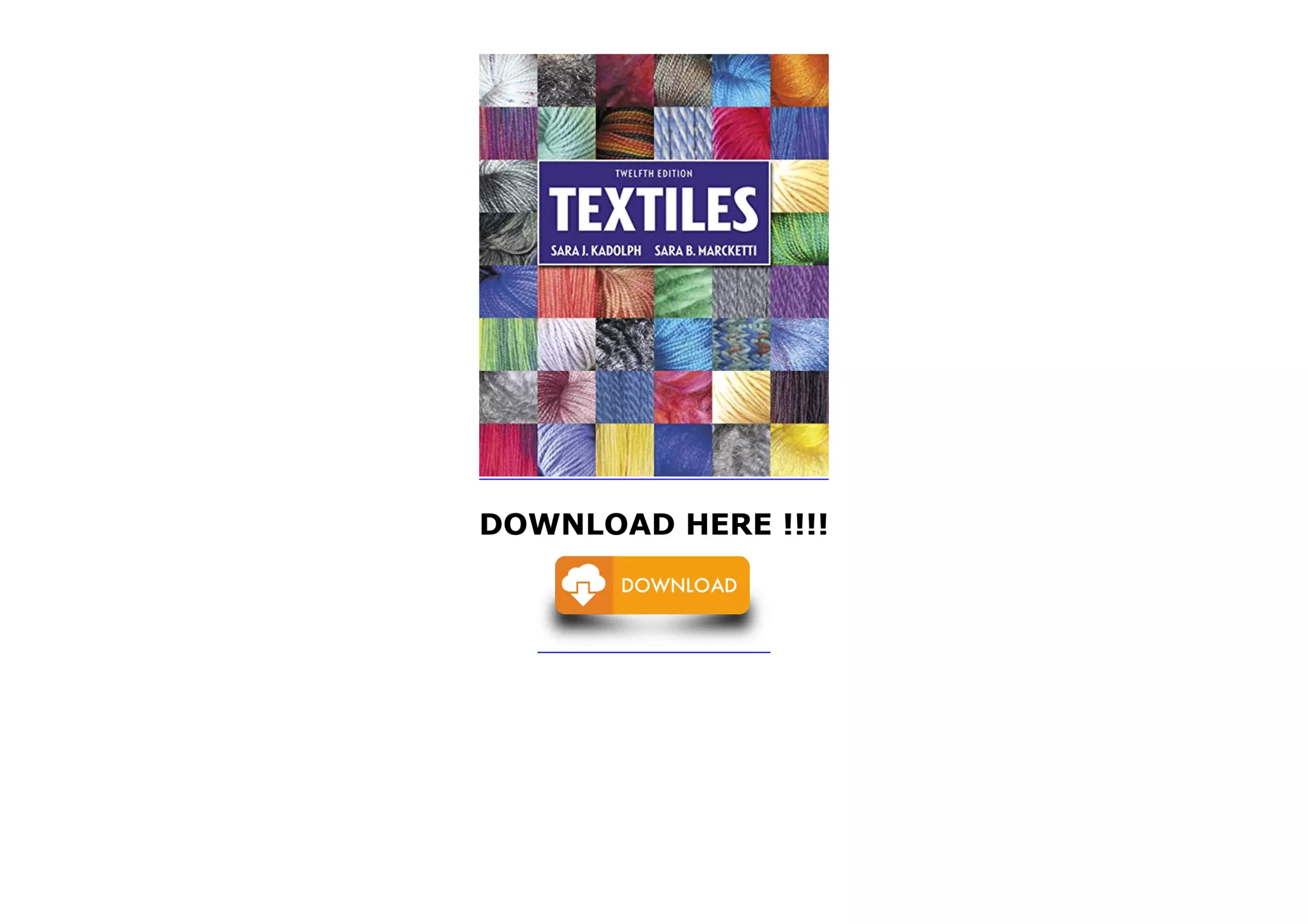 Textiles | PDF