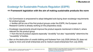 Policy instruments to ensure reuse in the EU | PDF | Apparel Industry ...