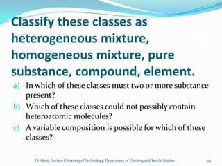 Textile science - Chemistry | PDF | Chemistry | Science