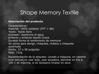 Textiles inteligentes | PPT